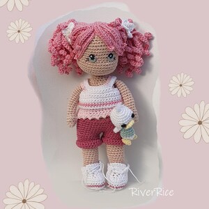 Crochet Pattern Tess, Pattern Includes Doll, Clothes and Little Duck ...
