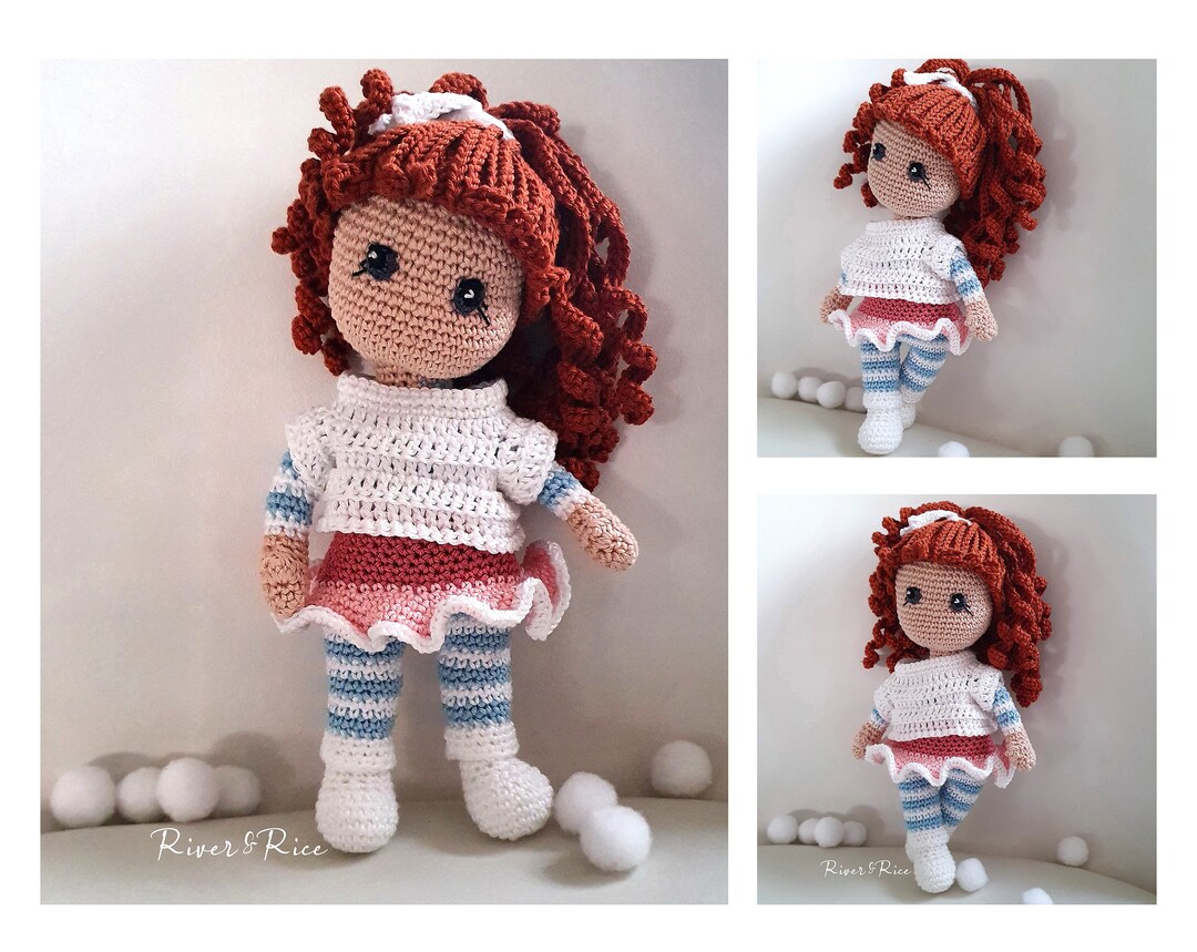 Crochet Pattern Summer-reese, Pattern Includes Doll and Clothes. This ...