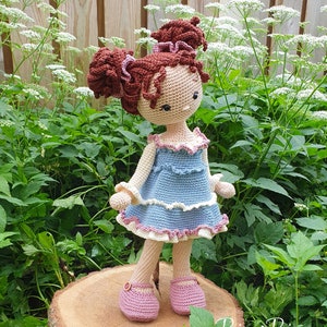 Crochet Pattern Julia, Pattern Includes Doll and Clothes. This Crochet ...