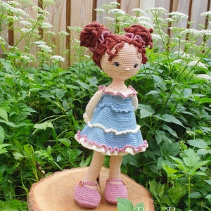 Crochet Pattern Julia, Pattern Includes Doll and Clothes. This Crochet ...
