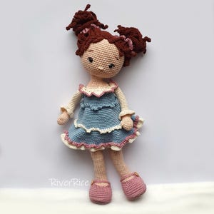 Crochet Pattern Julia, Pattern Includes Doll and Clothes. This Crochet ...