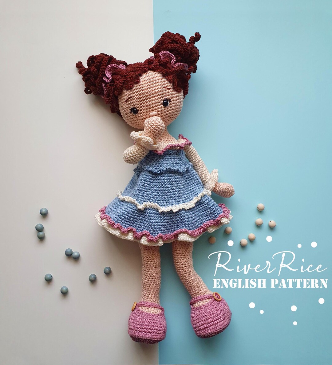 Crochet Pattern Julia, Pattern Includes Doll and Clothes. This Crochet ...