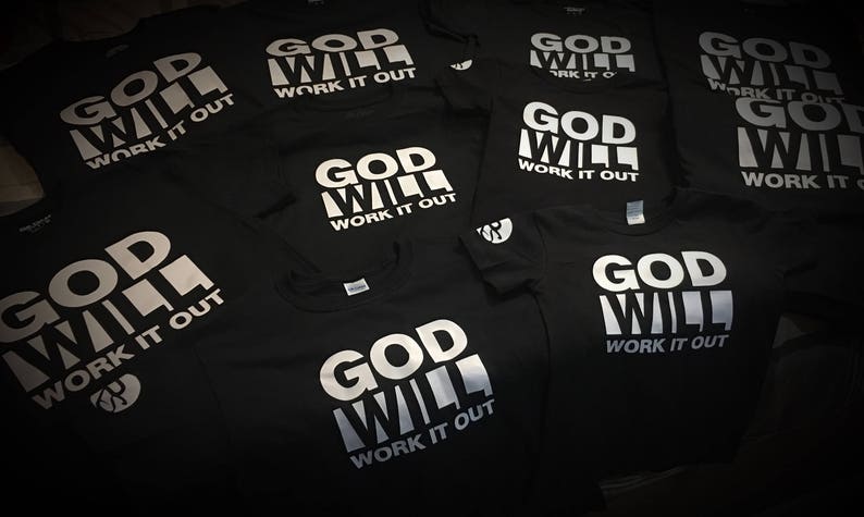 God Will Work It Out Christian T-shirt - Etsy