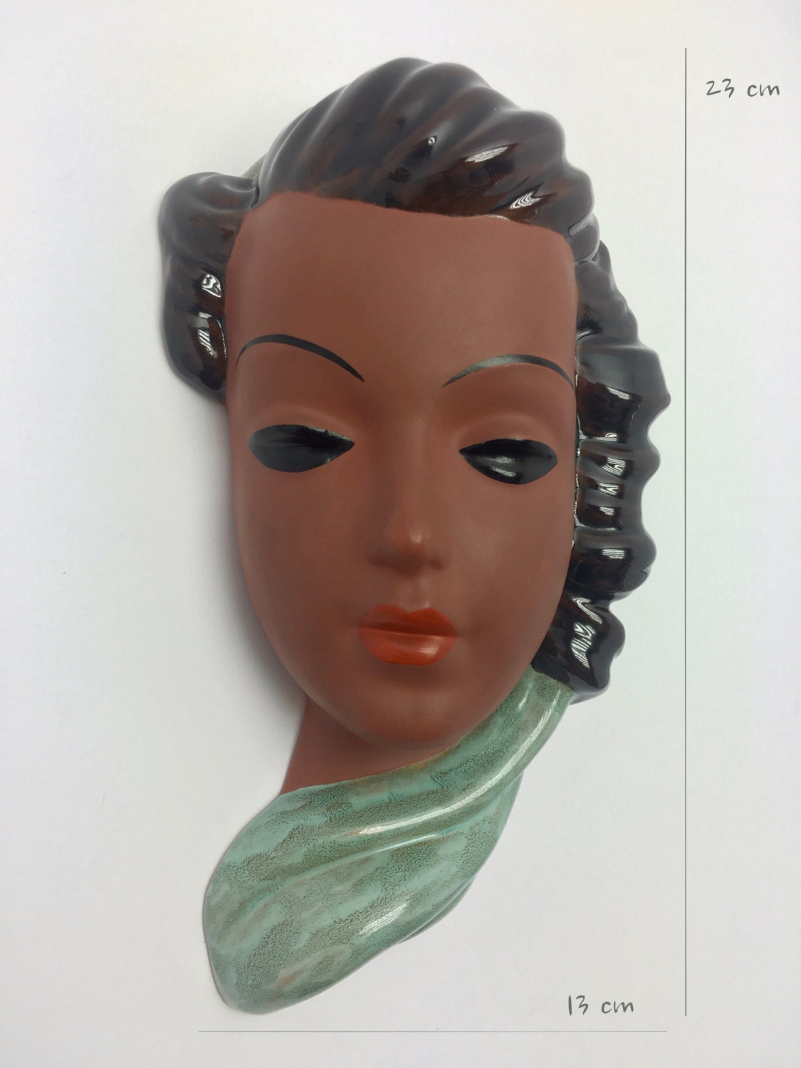 Very Rare Vienna Wall Mask Original by Adolf Prischl for - Etsy