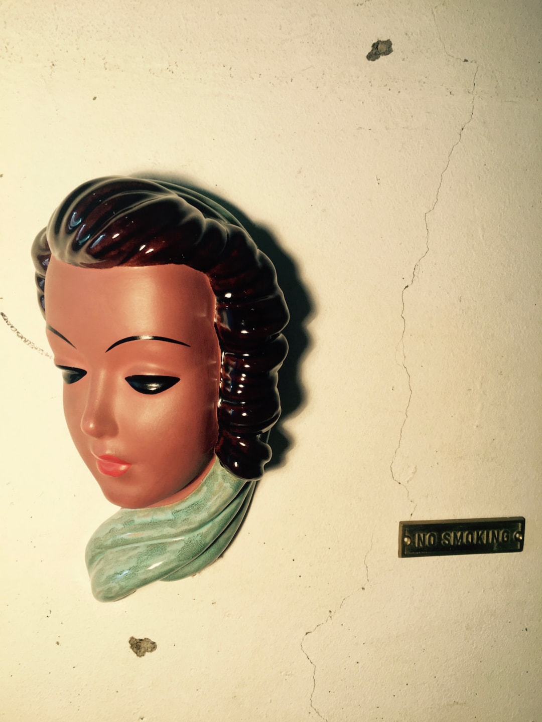 Very Rare Vienna Wall Mask Original by Adolf Prischl for - Etsy