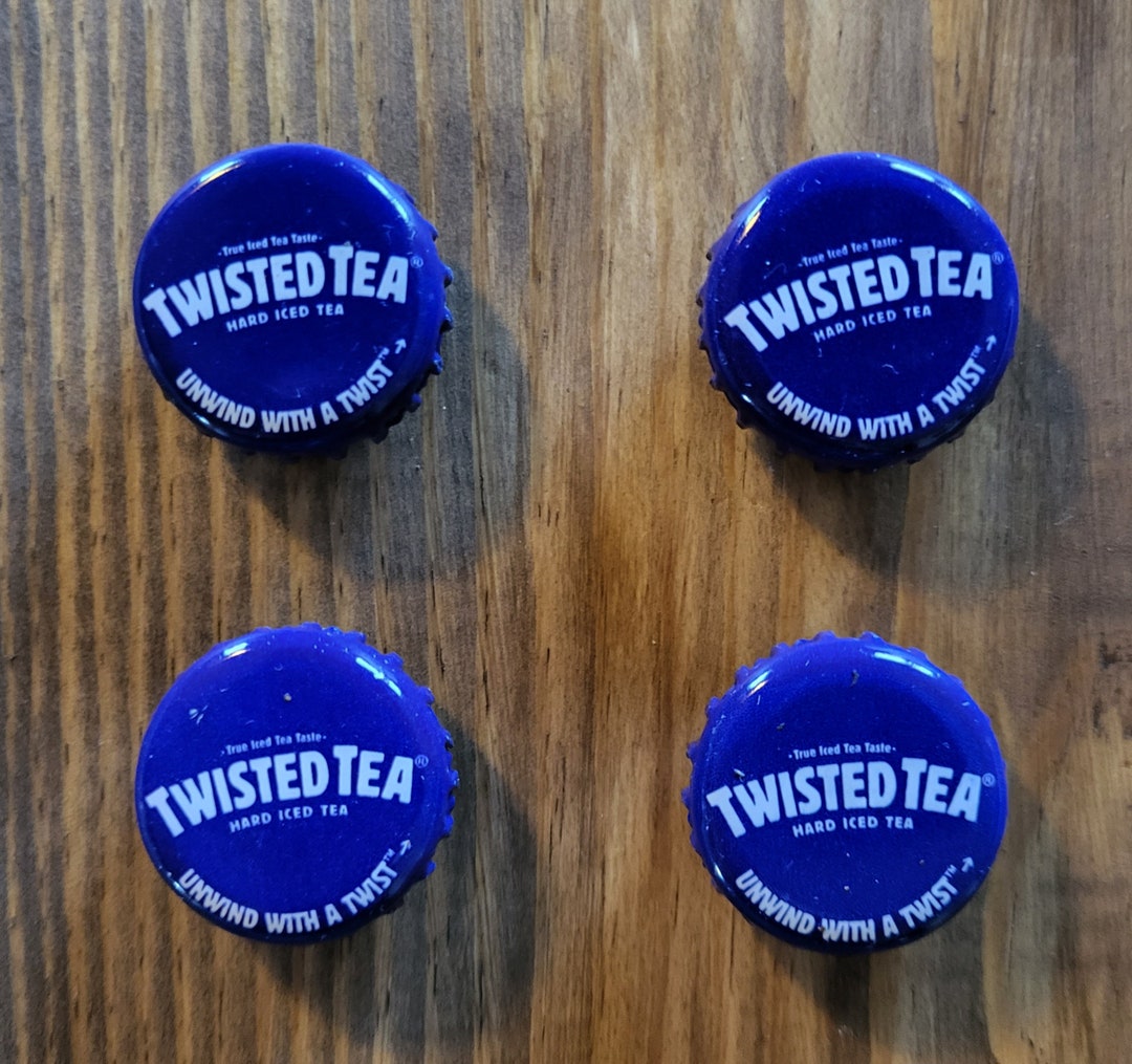 Twisted Tea Bottle Cap Refrigerator Magnets - Etsy