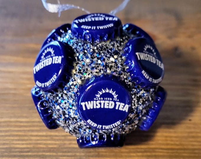 Twisted Tea Bottle Cap Christmas Ornament - Etsy