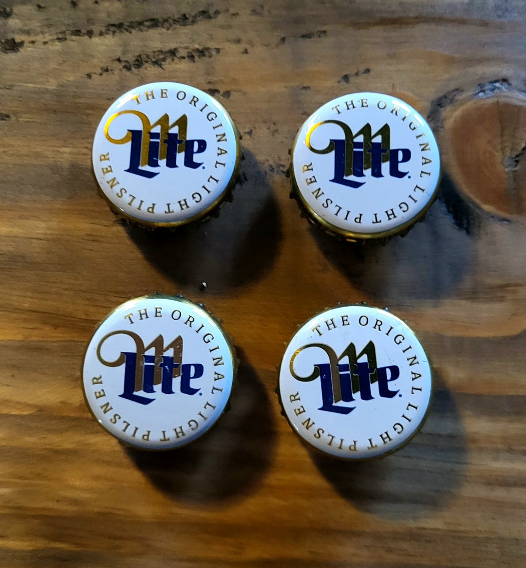 Miller Lite Beer Bottle Cap Refrigerator Magnet - Etsy