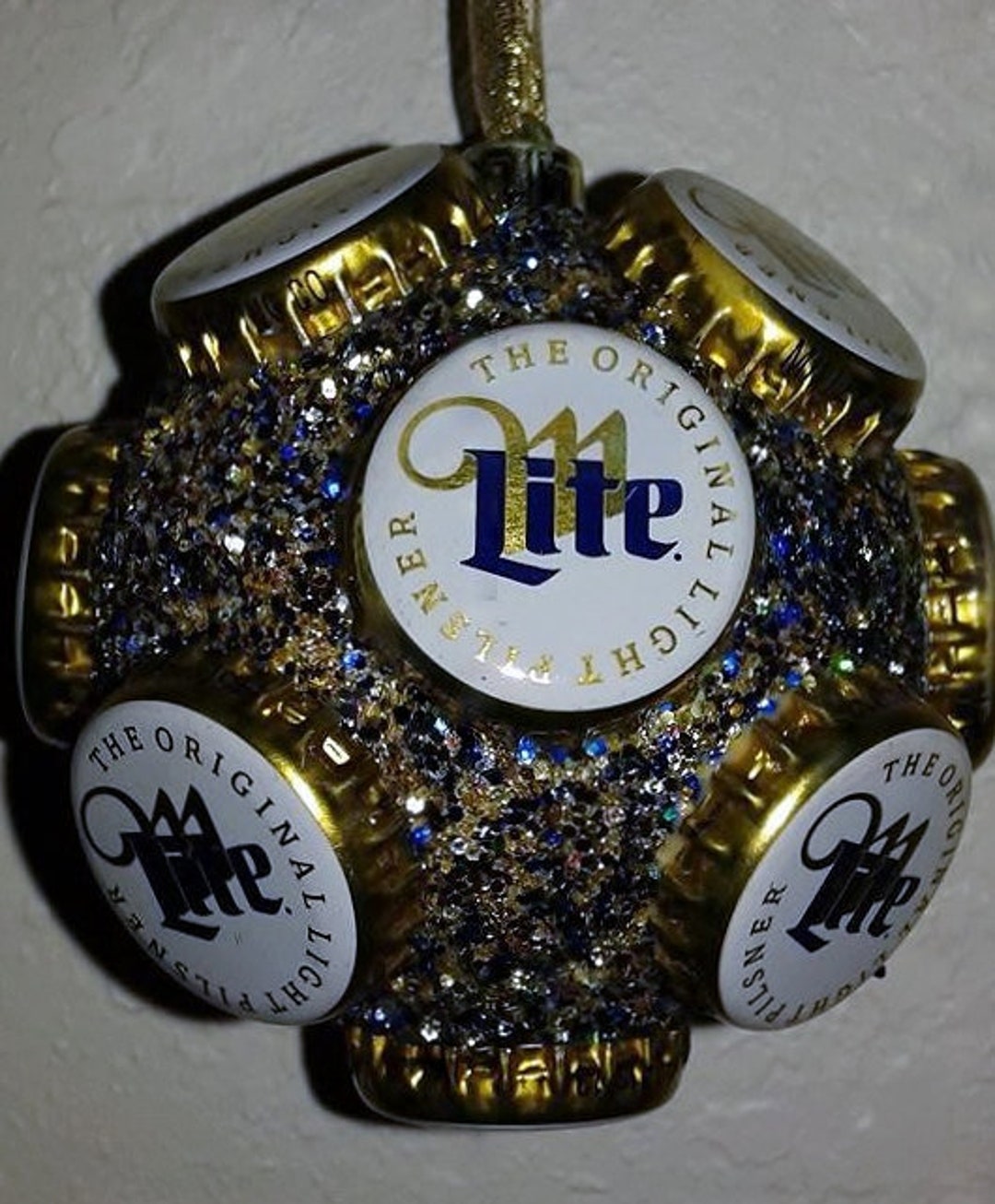 Miller Lite Beer Bottle Cap Christmas Ornament - Etsy
