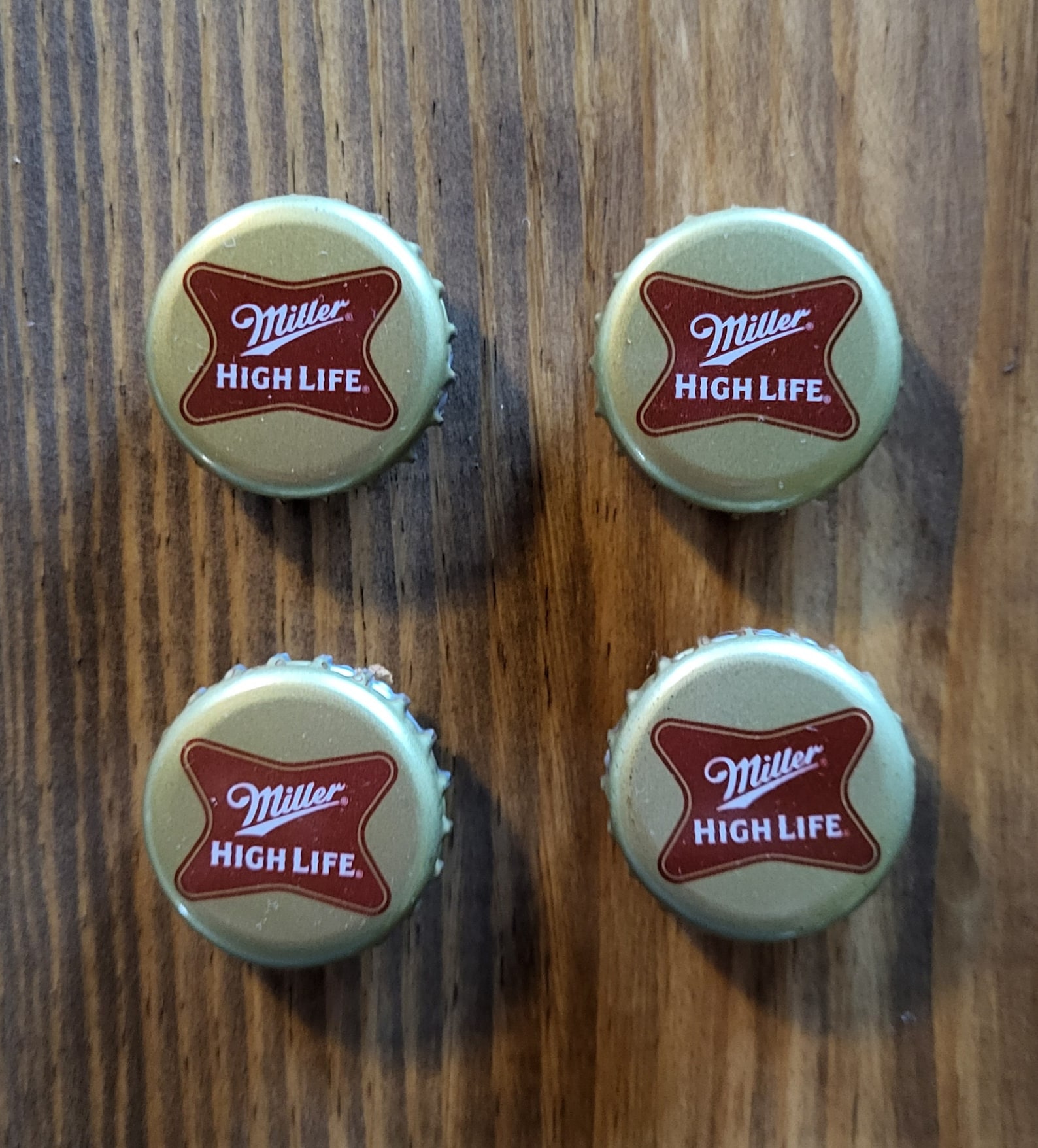 Miller High Life Beer Bottle Cap Refrigerator Magnets - Etsy