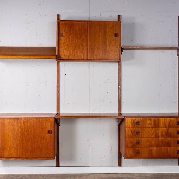Mid Century Modern Wall Unit - Etsy