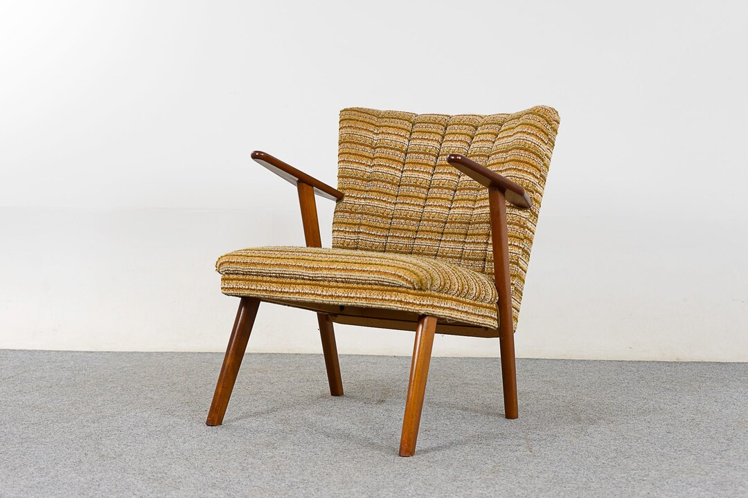 Mid-century Modern Beech Lounge Chair 321-261.5 - Etsy