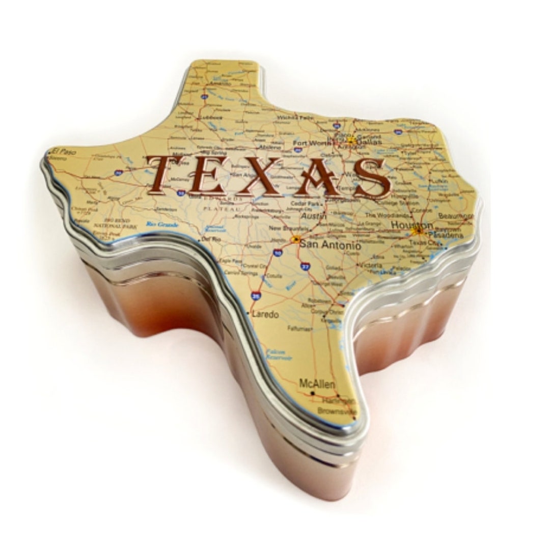 Texas Nut Tin--one and a Half Pounds of Your Choice of Nuts. Glazed ...