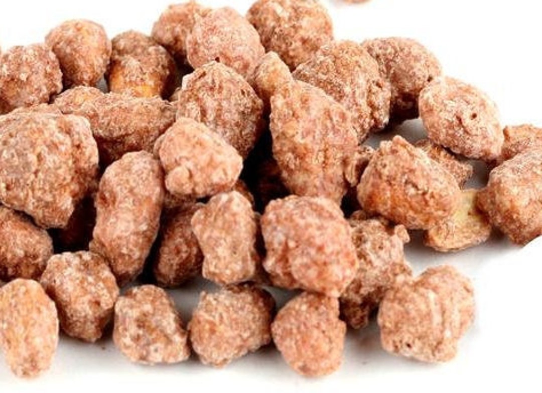 Cinnamon Sugar Peanuts--one Lb of German Roasted Candied Praline Glazed ...