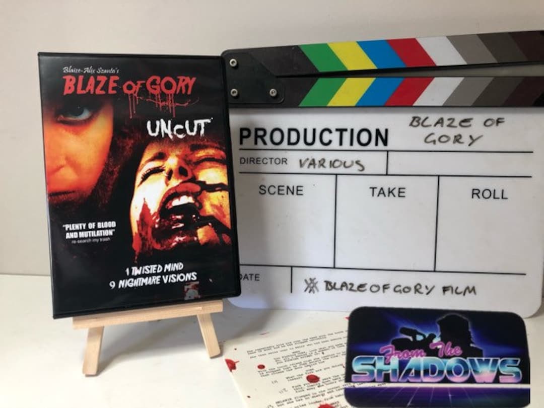 Horror Anthology Dvd Blaze of Gory - Etsy
