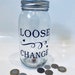 Loose Change Vintage Savings Jar With Aluminium Coin Slot Lid - Etsy