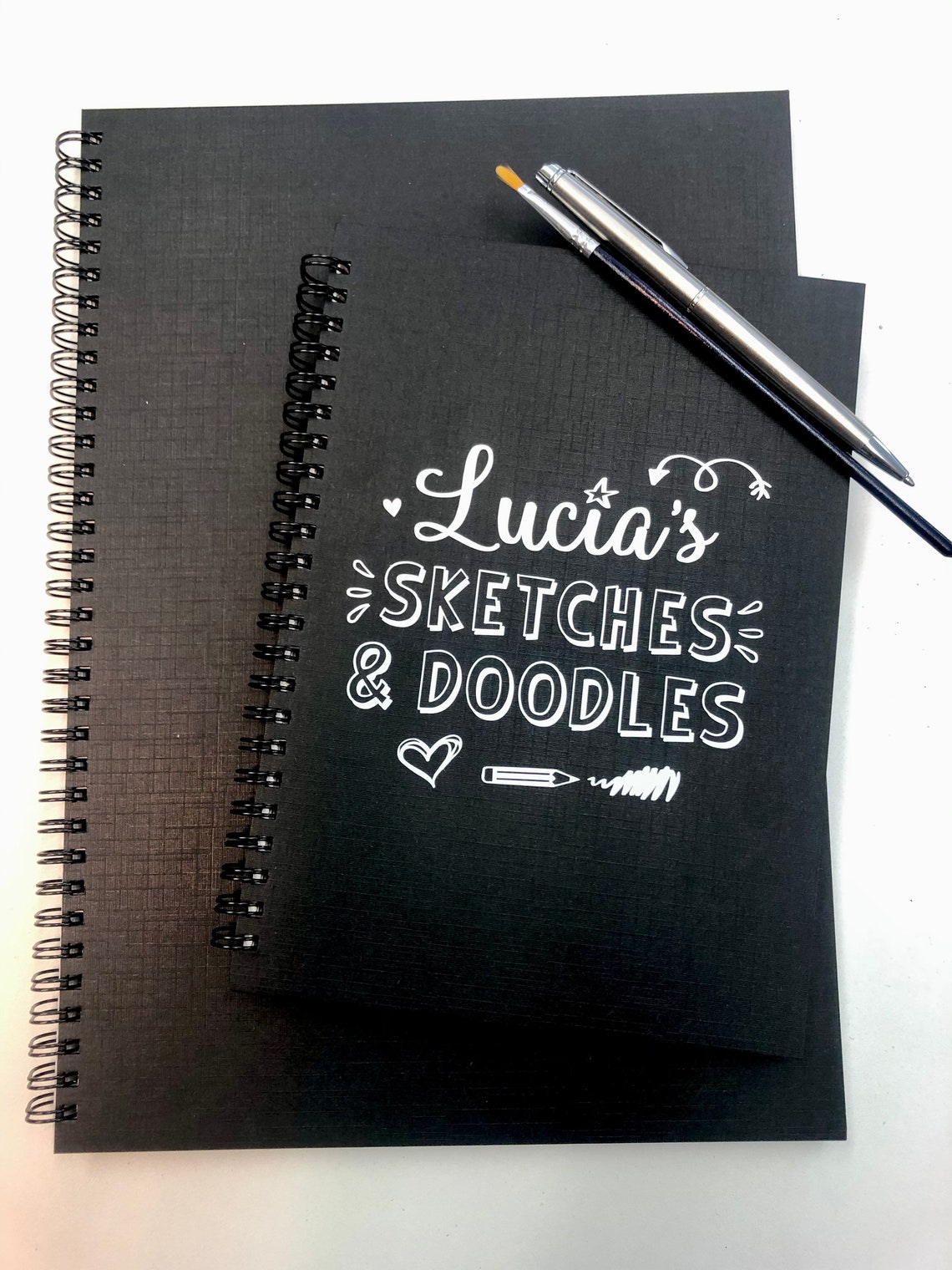 A5 Personalised Drawing Sketchbook Artist Book Teenage Doodle | Etsy UK