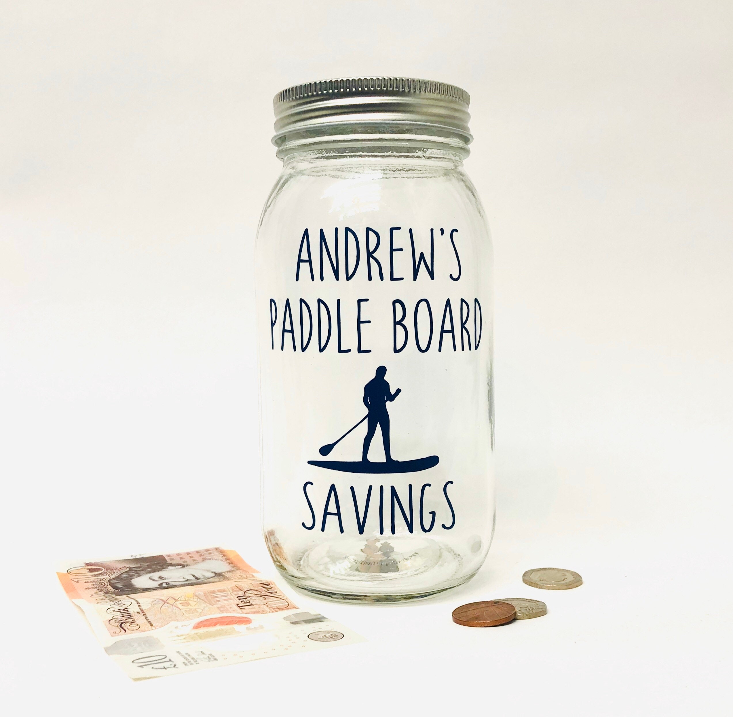 Vintage Savings Jar Design Your Own | Etsy