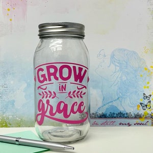 Prayer Vintage Glass Jar With Aluminium Slot Lid Christian Blessings ...