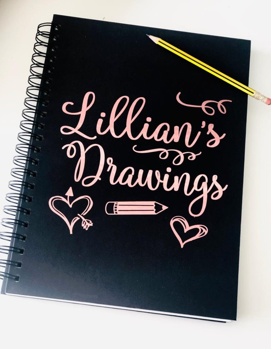 A5 Personalised Drawing Sketchbook Artist Book Teenage Doodle - Etsy UK