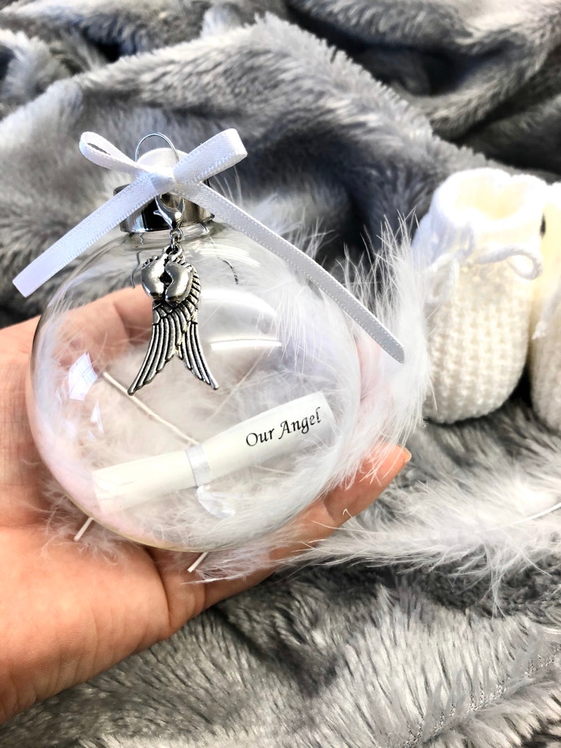 Baby Loss Gift Miscarriage Angel Baby Remembrance Globe - Etsy Canada