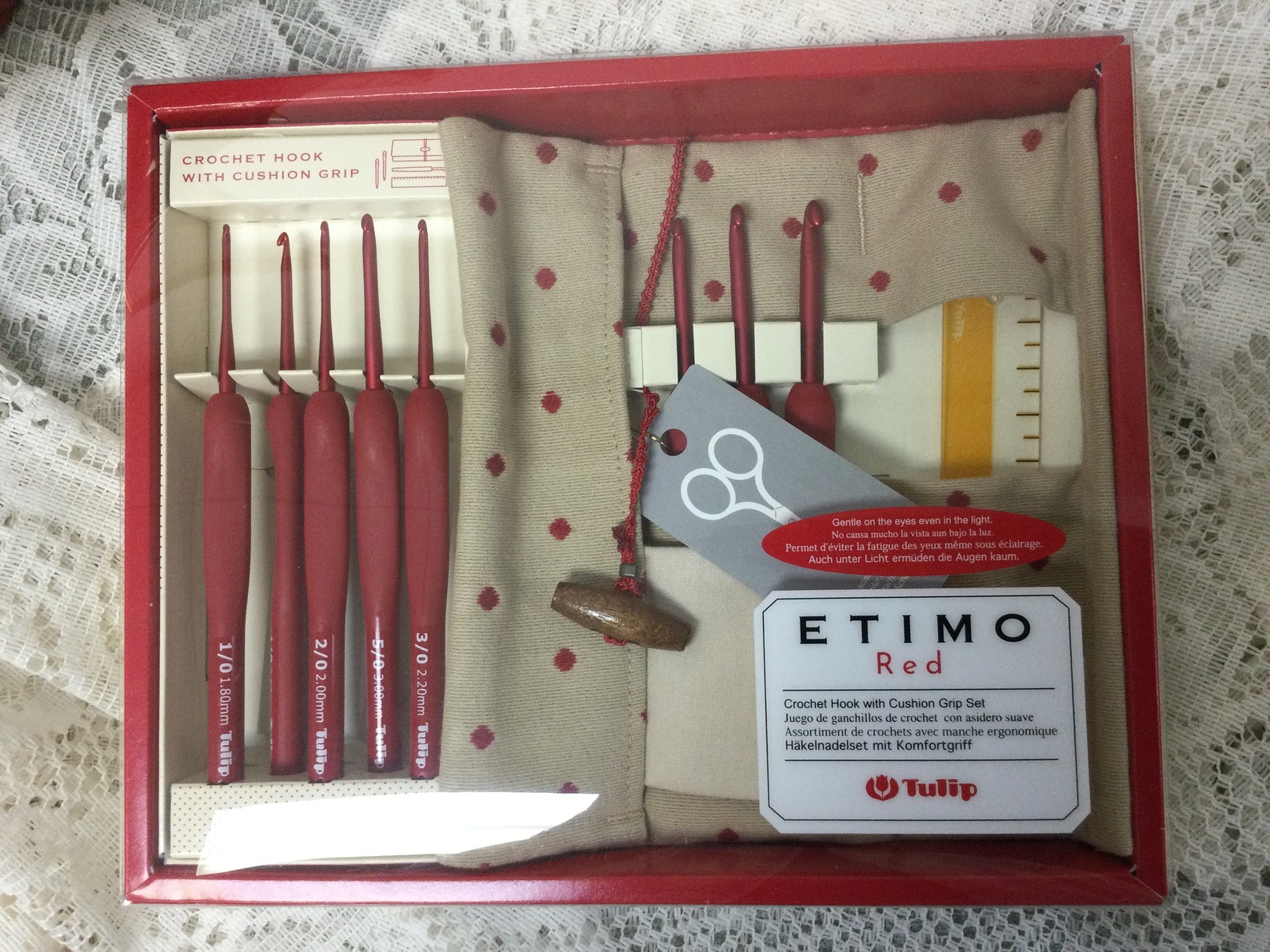 ETIMO Red Hooks or ETIMO Red Set - Etsy