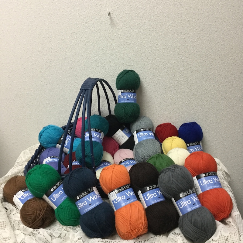 Aran Wool Yarn Lot - Etsy