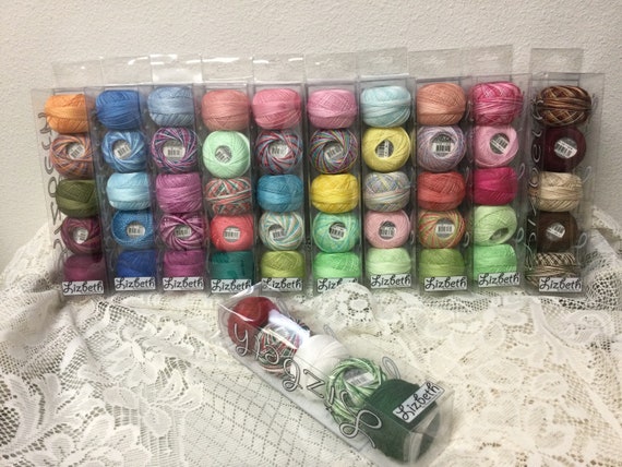 Lizbeth Size 10 Thread - Etsy