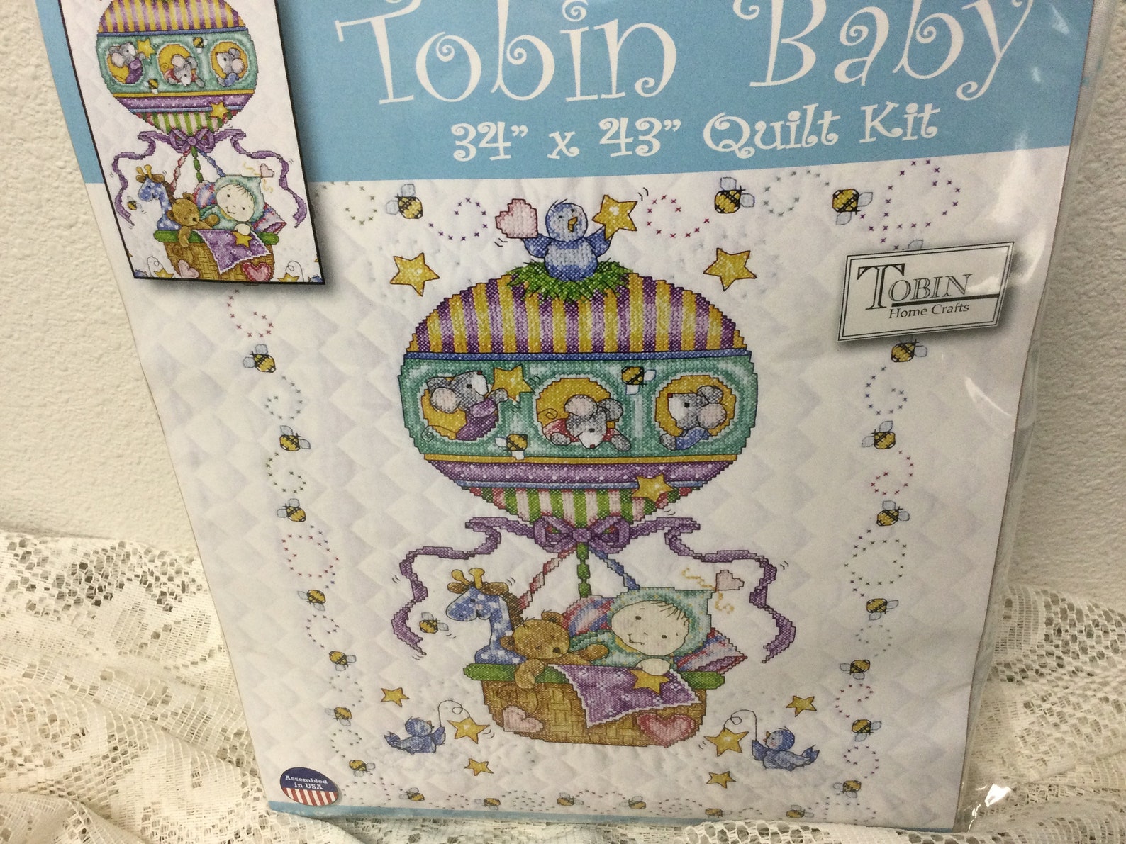 Tobin & Dimensions Baby Quilt Kits - Etsy