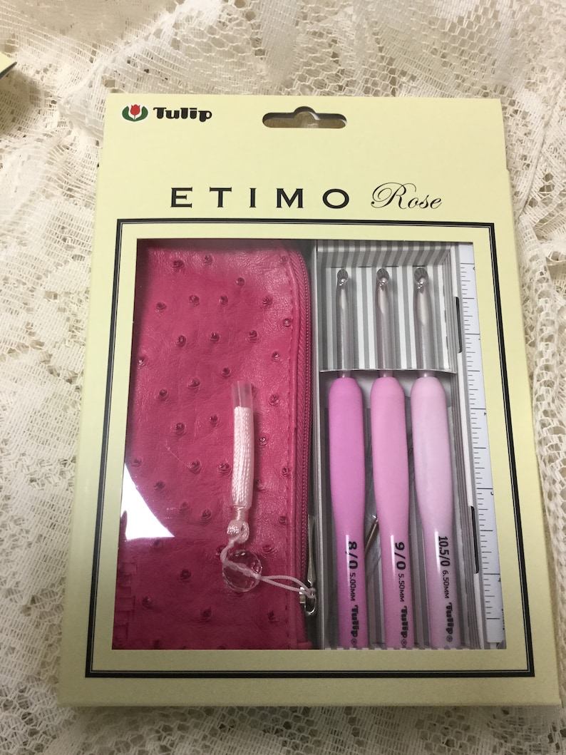 Tulip ETIMO Rose Crochet Hook Sets - Etsy