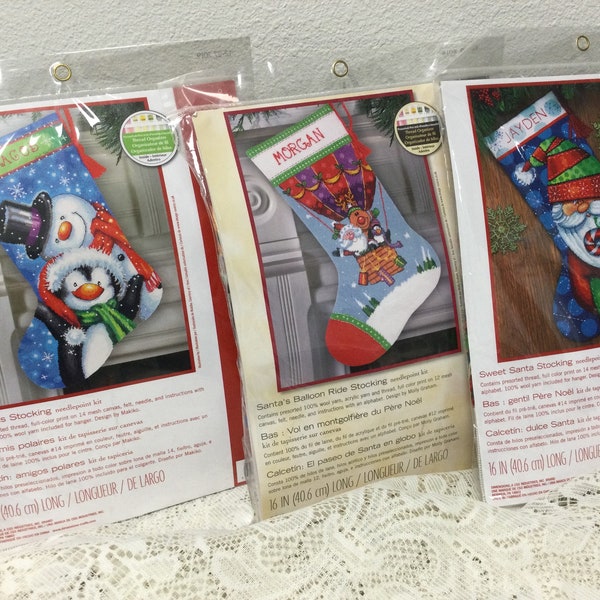 Needlepoint Stocking Kit - Etsy