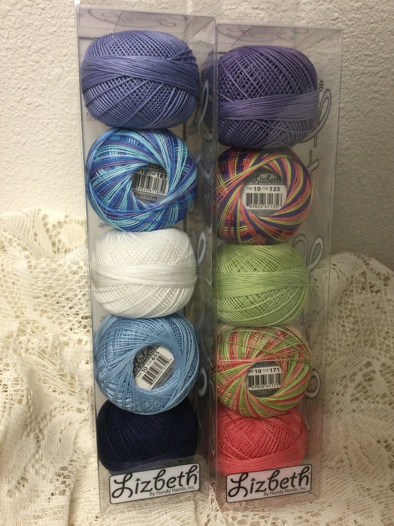 Lizbeth - Size 10 Thread - Etsy