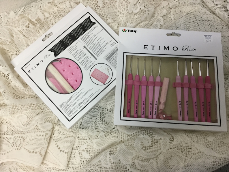 Tulip ETIMO Rose Crochet Hook Sets | Etsy
