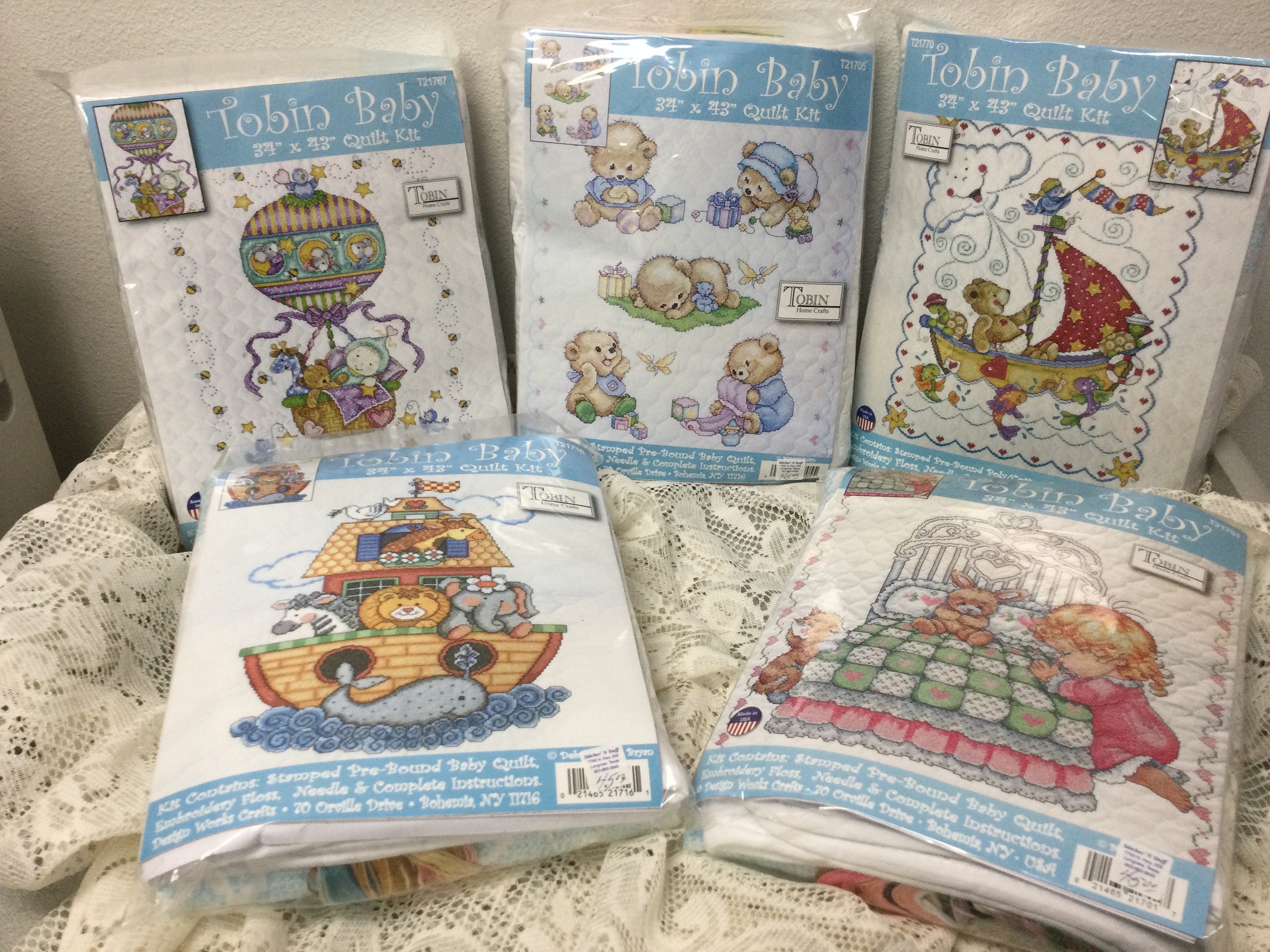 Tobin & Dimensions Baby Quilt Kits - Etsy