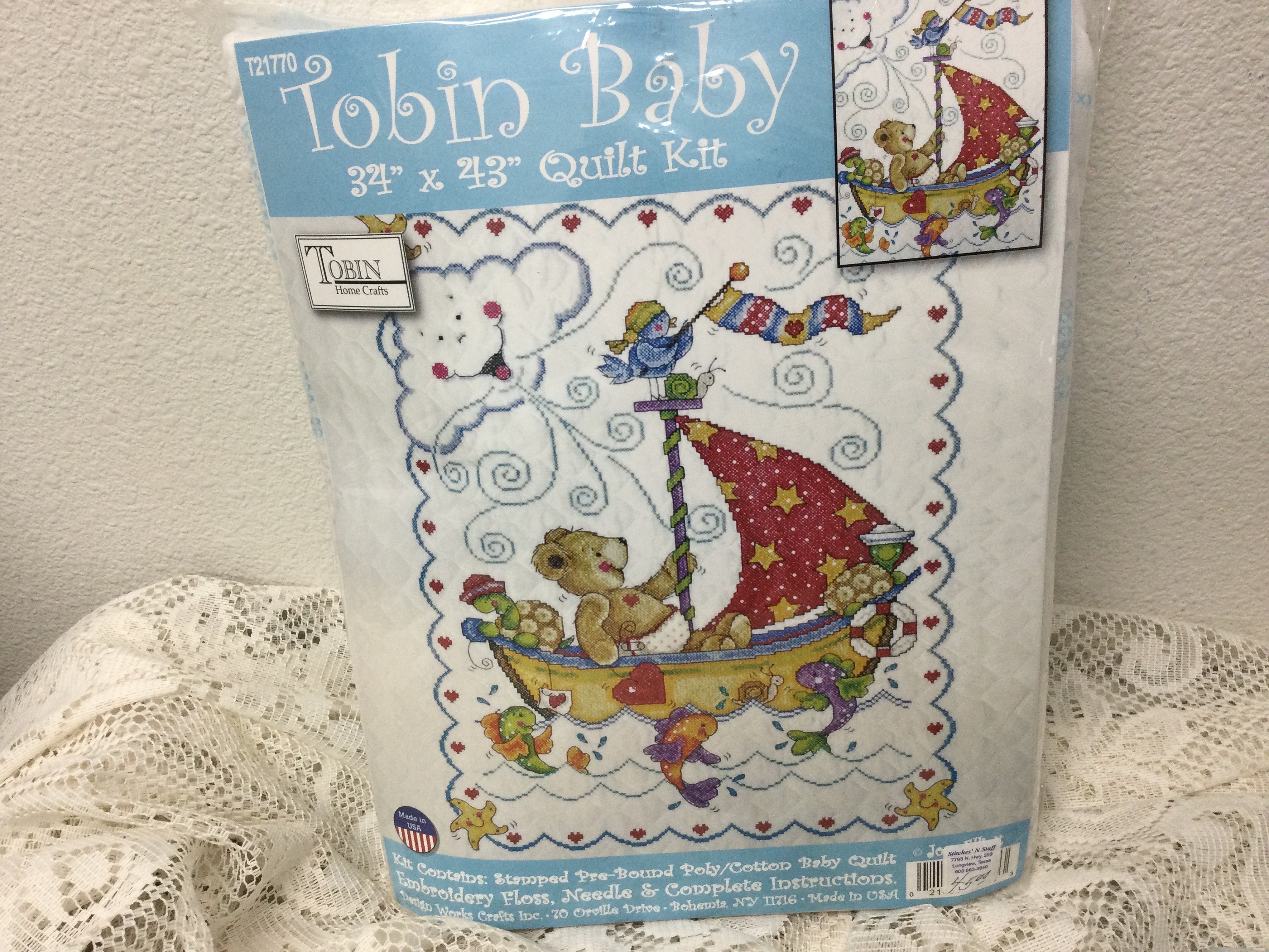 Tobin & Dimensions Baby Quilt Kits - Etsy