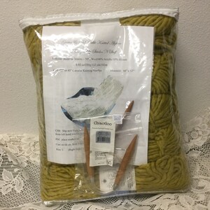 Quick Knit Afghan Kit - Etsy