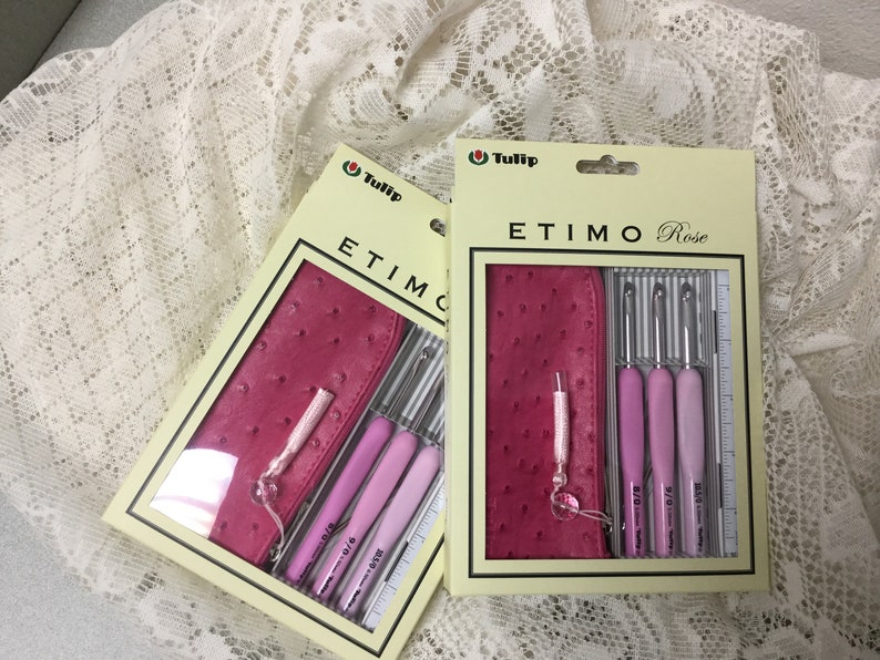 Tulip ETIMO Rose Crochet Hook Sets - Etsy