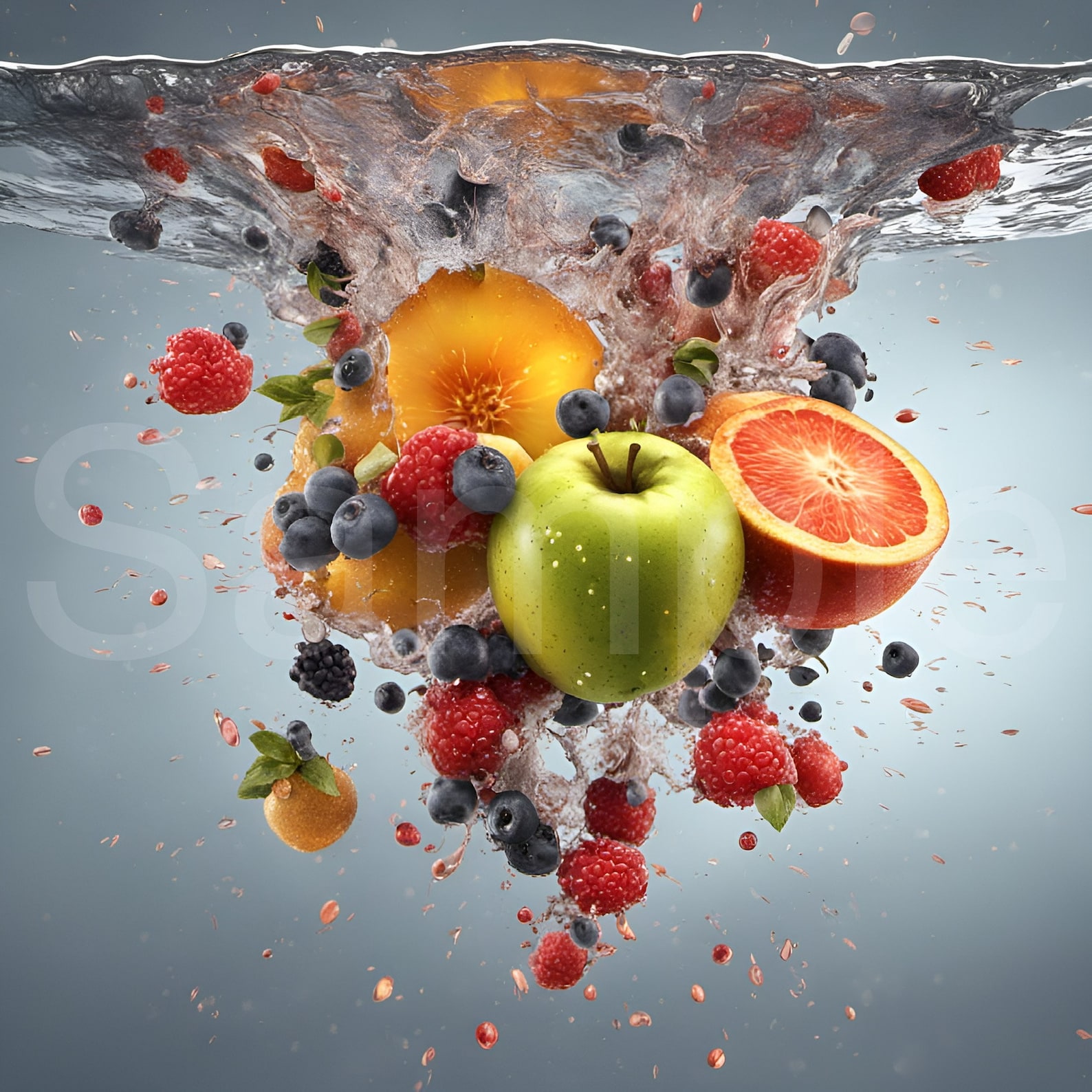 Fruit Splash Digital Download - Etsy