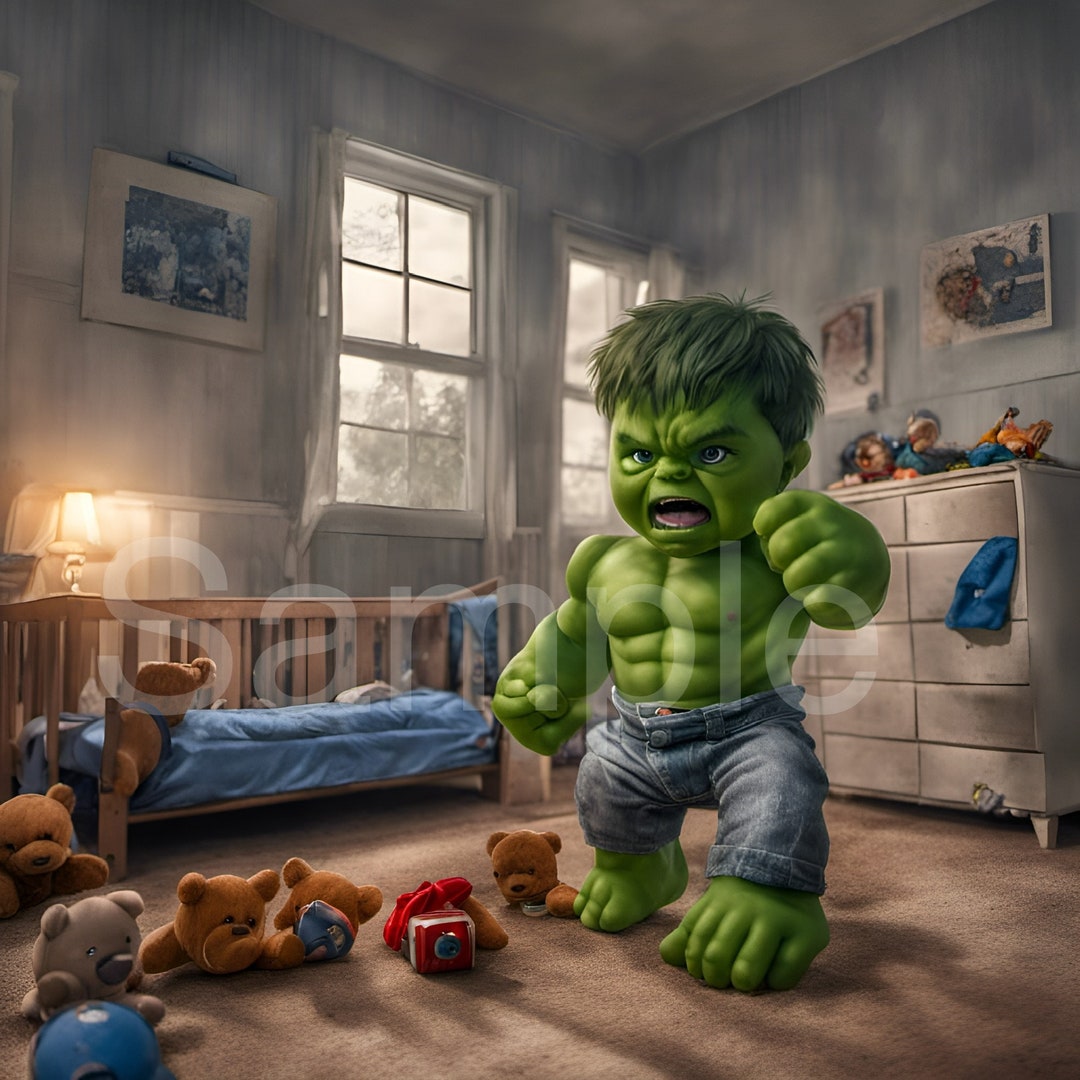 Baby Hulk Digital Download - Etsy