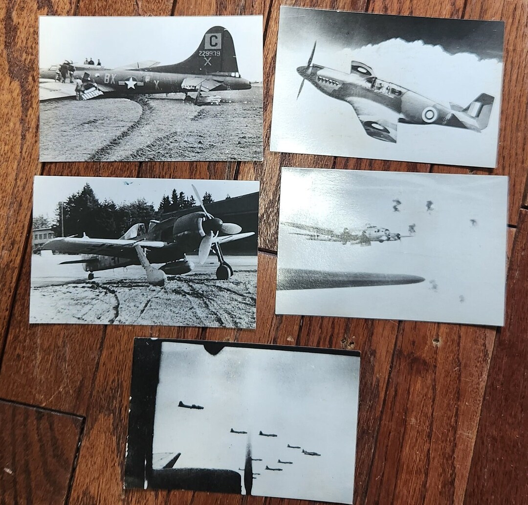 5 Vintage WW2 Postcards of Airplanes - Unused Postcards - Etsy