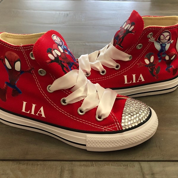 Spidey and His Amazing Friends Shoes - Etsy