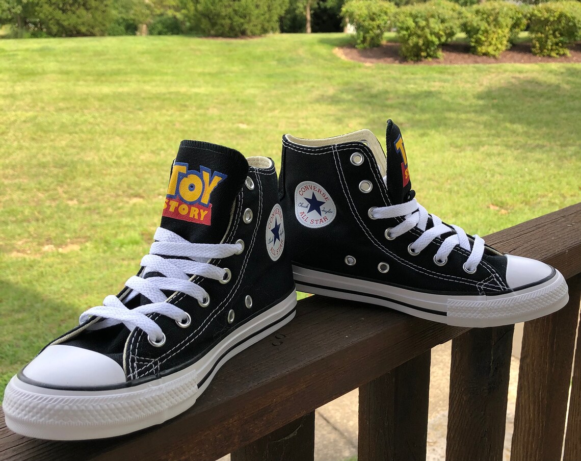 Toy Story Converse, Toy Story High Top Converse, Toy Story Sneakers ...