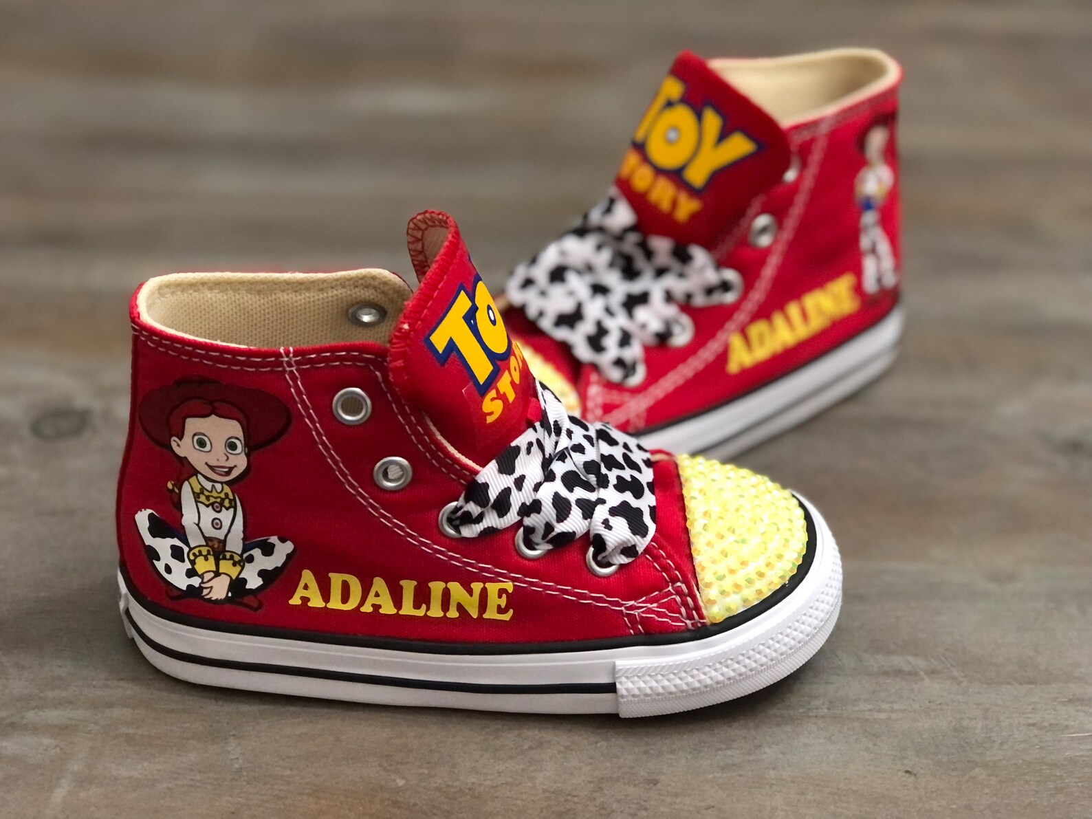 Toy Story Converse Toy Story High Top Converse Toy Story - Etsy
