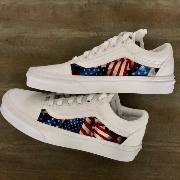 American Flag Shoes - Etsy