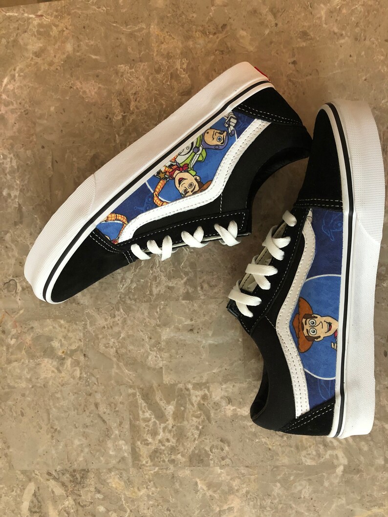Custom Toy Story Vans Old Skool Sneakers - Etsy