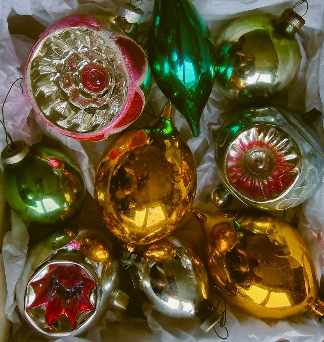 60's/70's/80's Vintage Christmas Baubles (*22) - Etsy