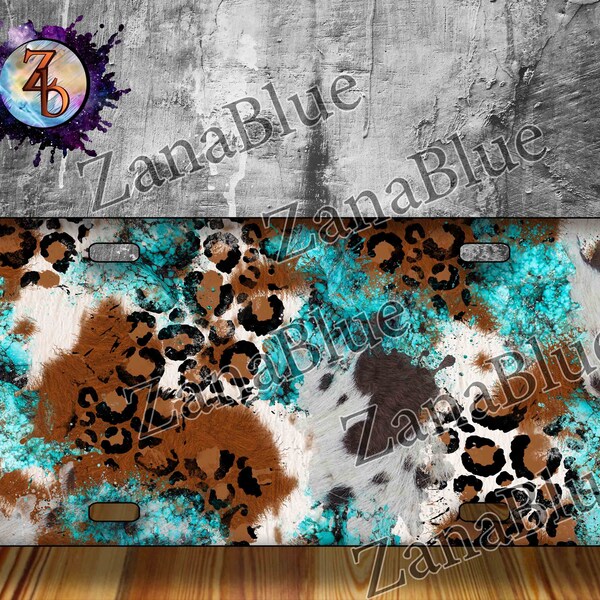 12x6 License Plate Template - Etsy