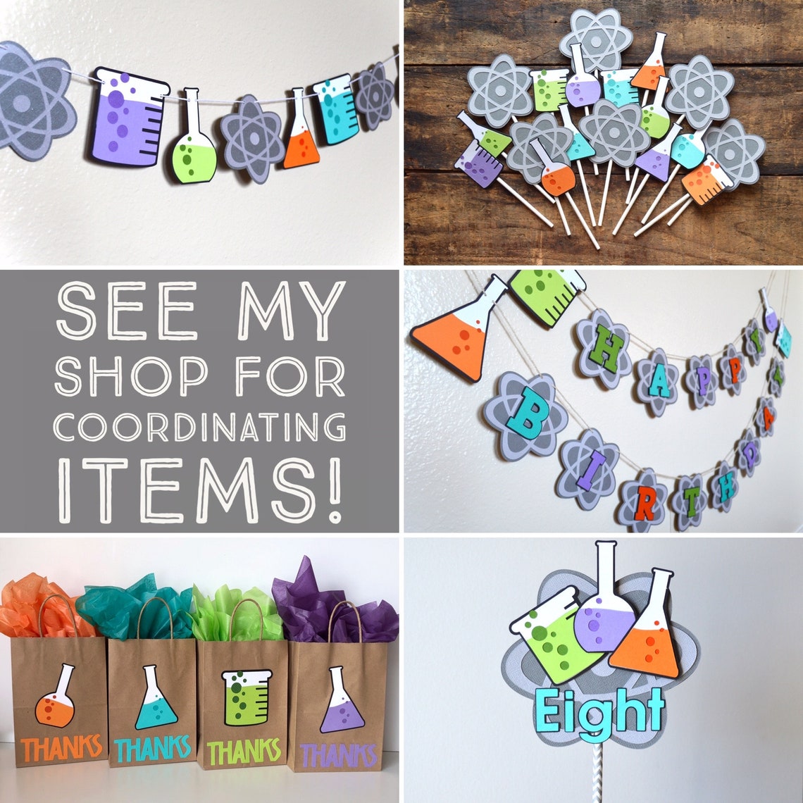 Happy Birthday Banner Photo Shoot Prop Party Decor Mad - Etsy