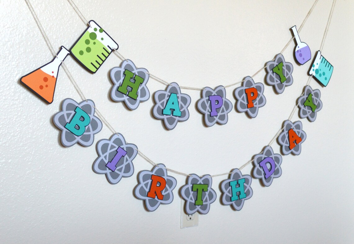 Happy Birthday Banner Photo Shoot Prop Party Decor Mad - Etsy