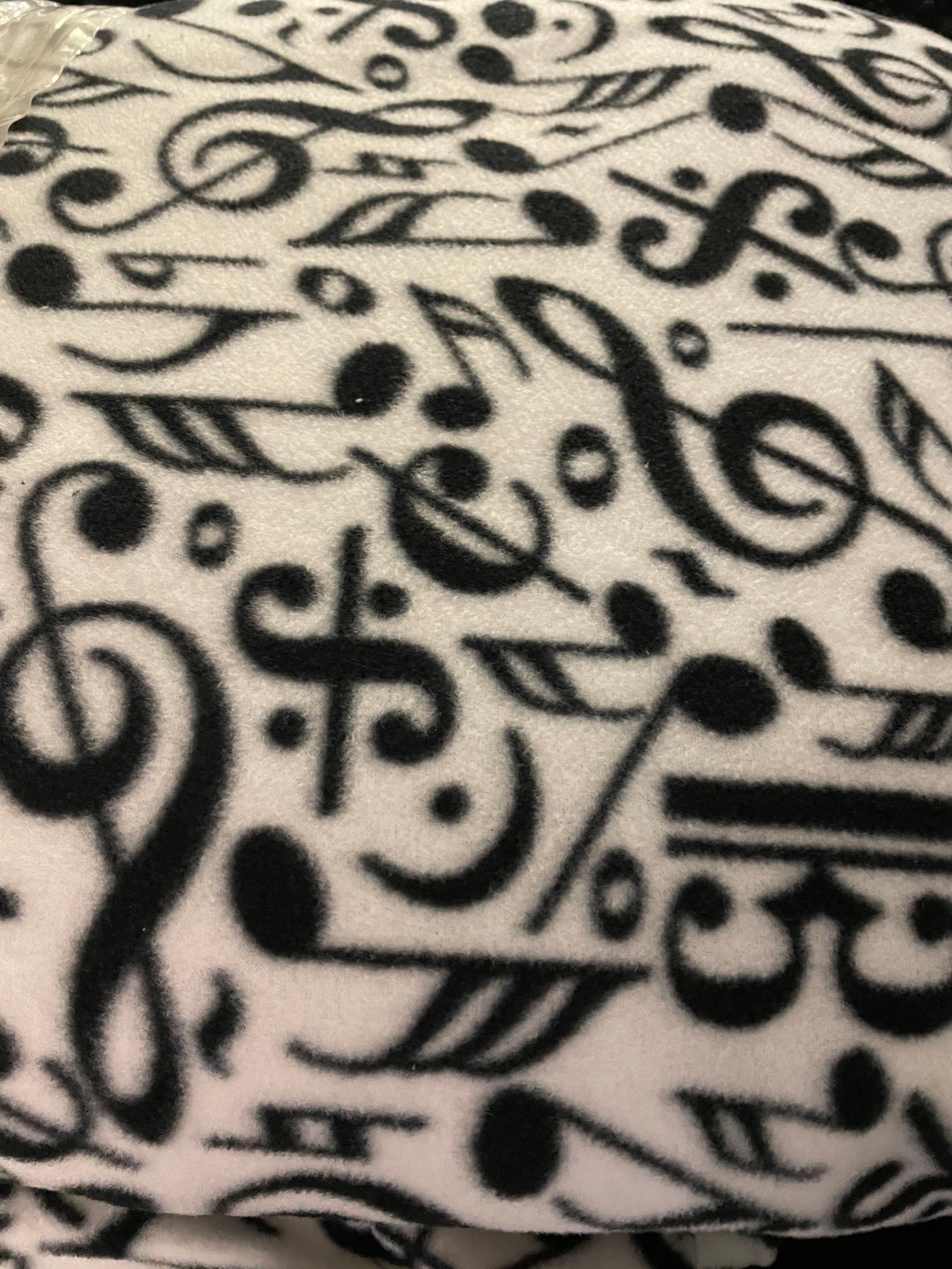 Music Note King Size Quilt - Etsy